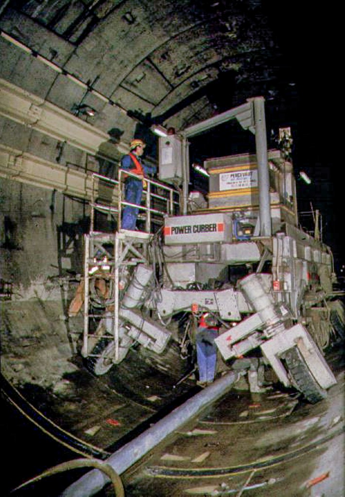 Curbing Machines Application Spotlight: Tunnels | Power Curbers