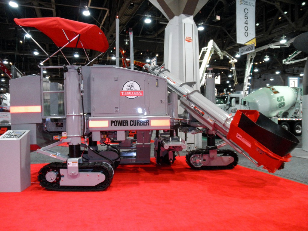 Power Curbers & Power Pavers at World of Concrete 2015 - Power Curbers ...