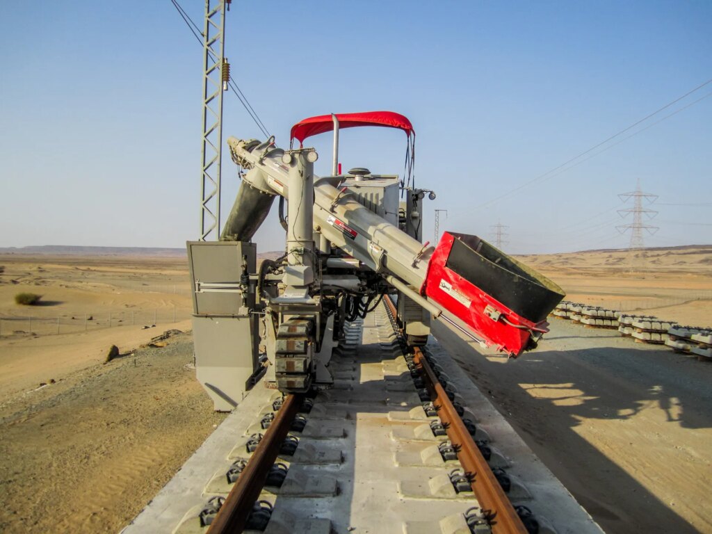 High Speed Rail Through the Desert - Power Curbers & Power Pavers