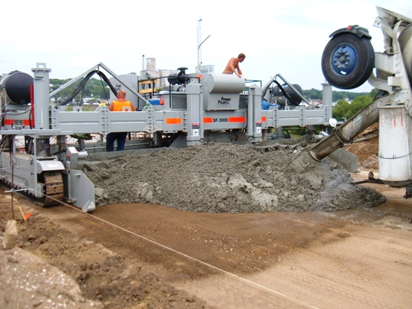 Concrete Paver Machines | Slipform Pavers | Paving Company