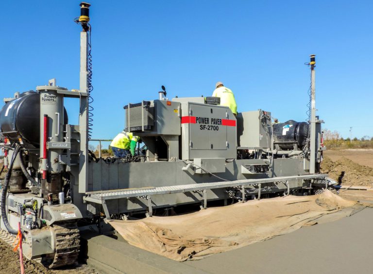 Concrete Paver Machines | Slipform Pavers | Paving Company