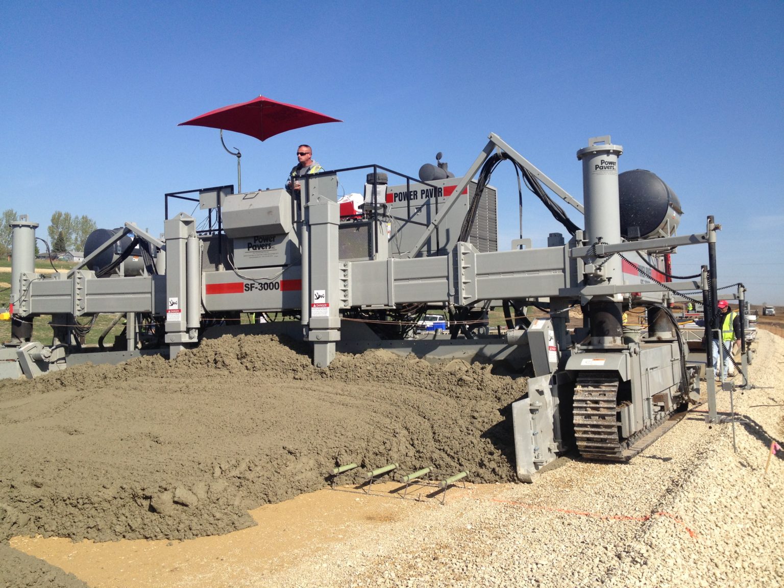 Concrete Paver Machines | Slipform Pavers | Paving Company