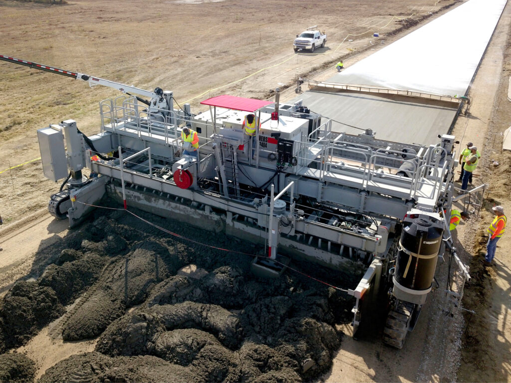 SF-3404 Slipform Paver | Paving Machines | Power Pavers