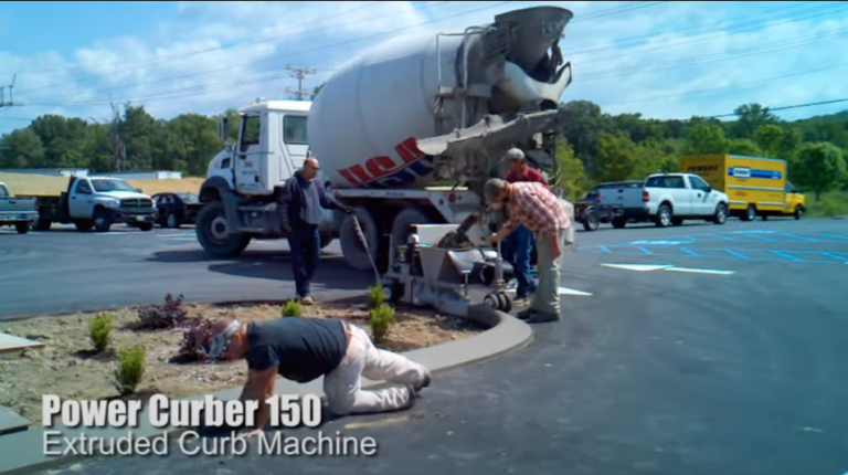 Curb Extruders | Asphalt & Concrete Extruder Machines